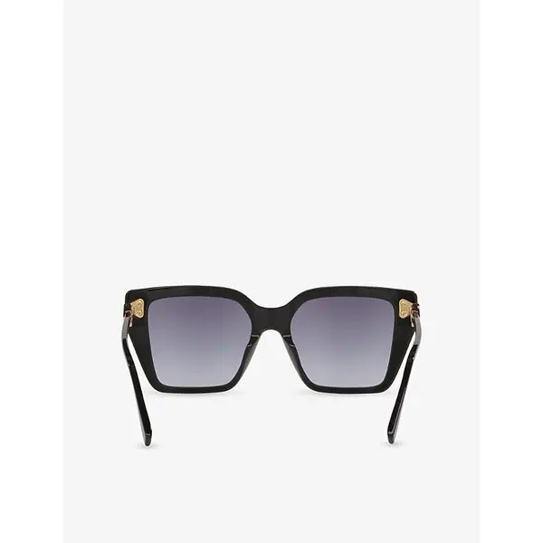 Fendi Ff Diamonds Square-frame Acetate Sunglasses