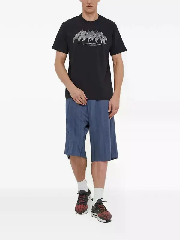 Adidas Striped Mesh Shorts - Blue
