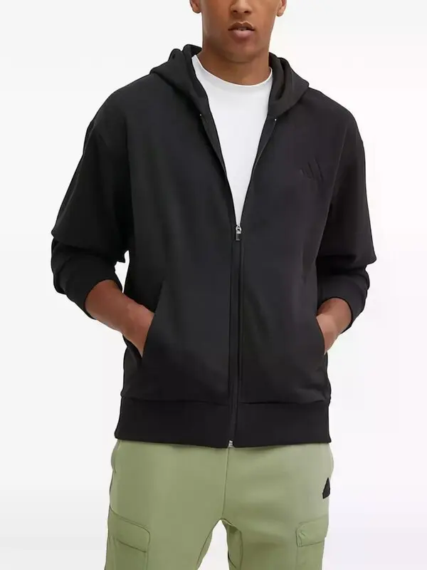 Adidas Zip Hooded Sweatshirt