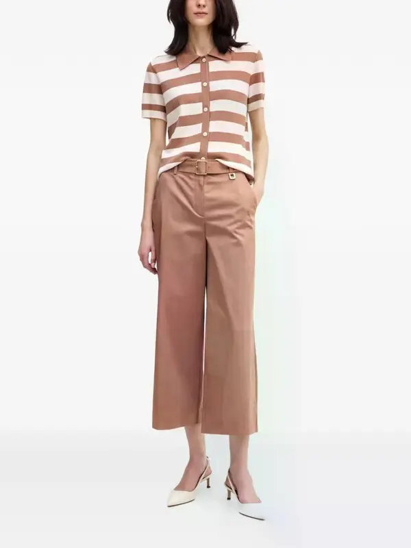 JOOP! Belted Cropped Trousers
