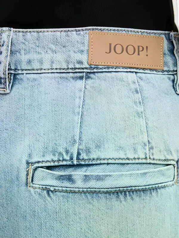 JOOP! Pleated Wide-leg Jeans