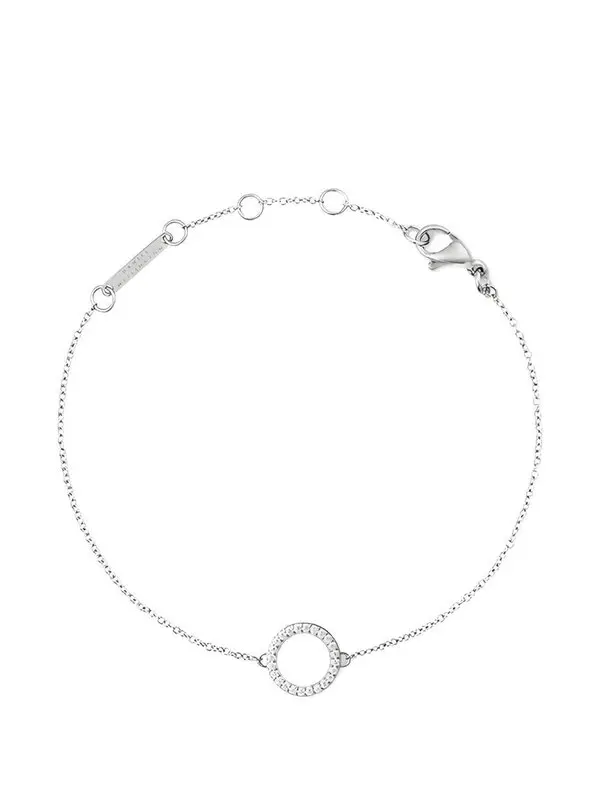 DANIEL WELLINGTON Audrey Bracelet With Black Agate - Silver