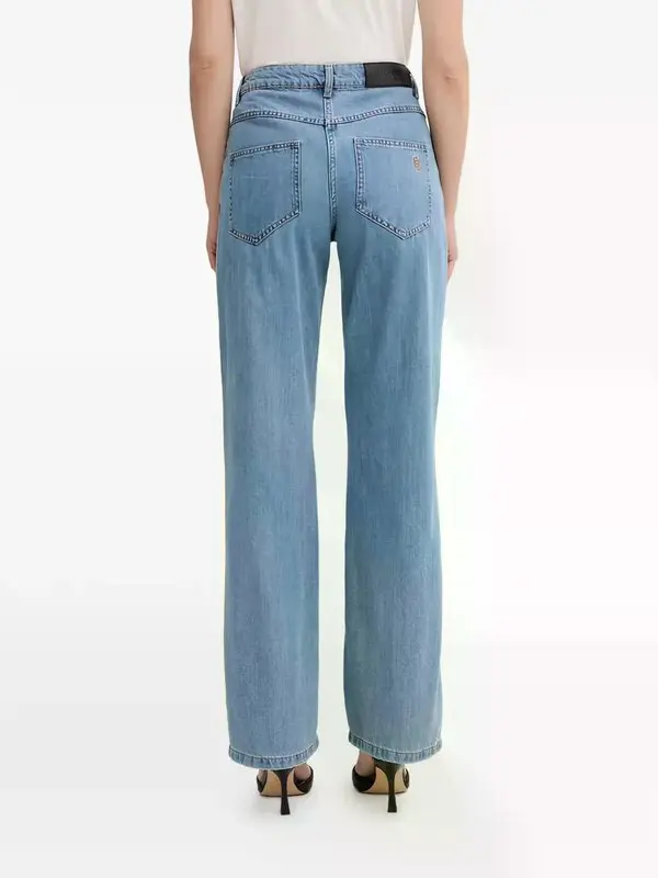 SILVIAN HEACH Versly Straight-leg Jeans