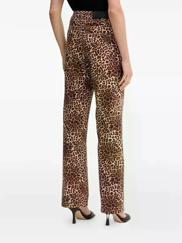SILVIAN HEACH Animal Print Jeans