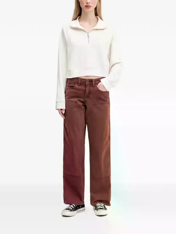 Dickies Logo Patch Jeans - Brown