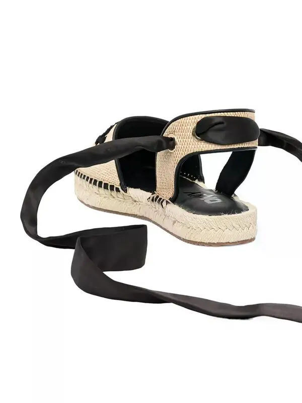 Dkny Ribbon Embroidery Espadrilles