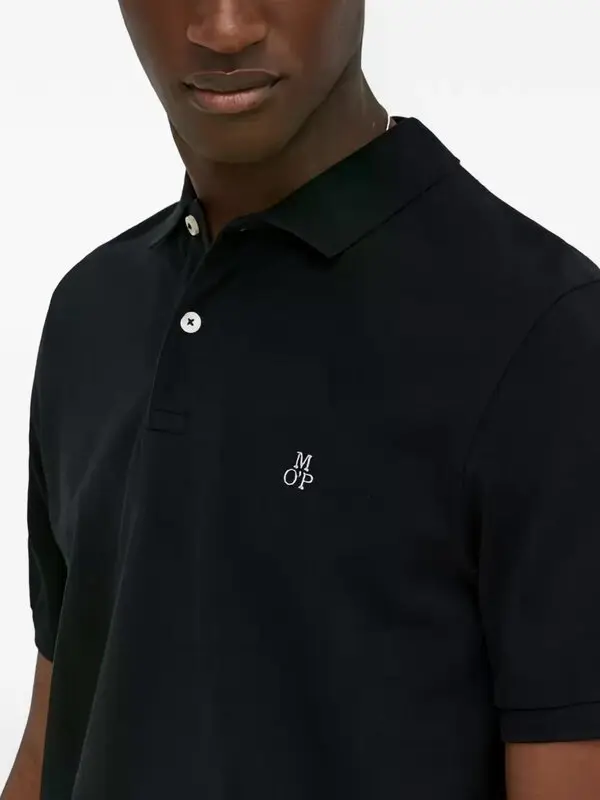 Marc O'polo Logo-embroidery Short-sleeves Polo Shirt