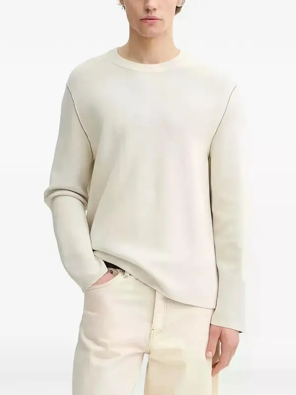 Marc O'polo Stitch Detail Crew Neck Sweater