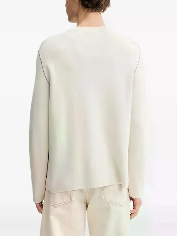 Marc O'polo Stitch Detail Crew Neck Sweater