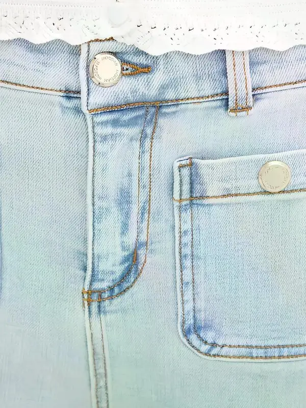 MORGAN Front-pocket Button-fastening Jeans