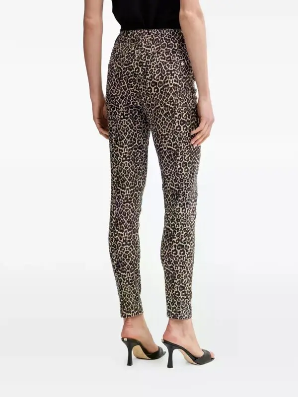 MORGAN Leopard Print Jeans