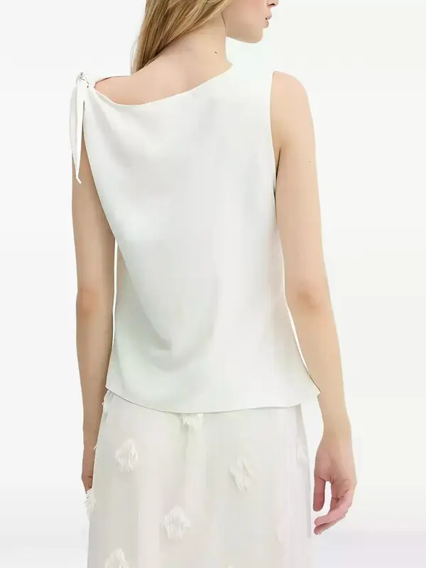 SAMSOE SAMSOE Sleeveless Tie Detail Top