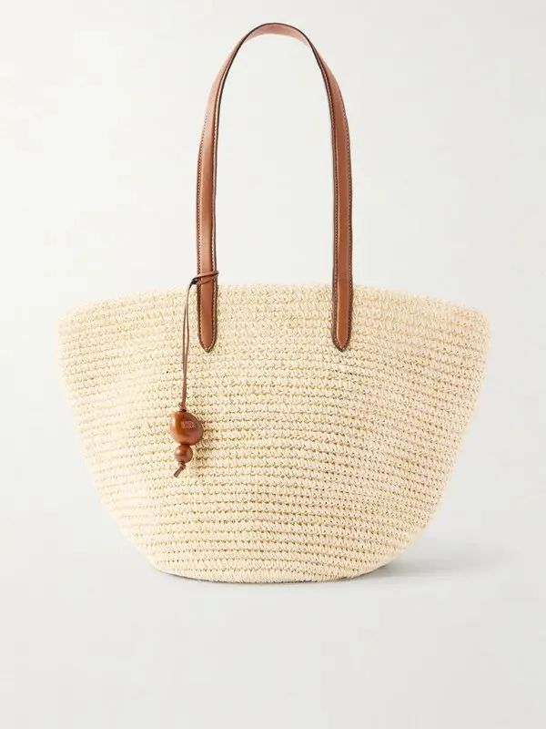 HUNTING SEASON Market Woven Fique Tote - Neutrals