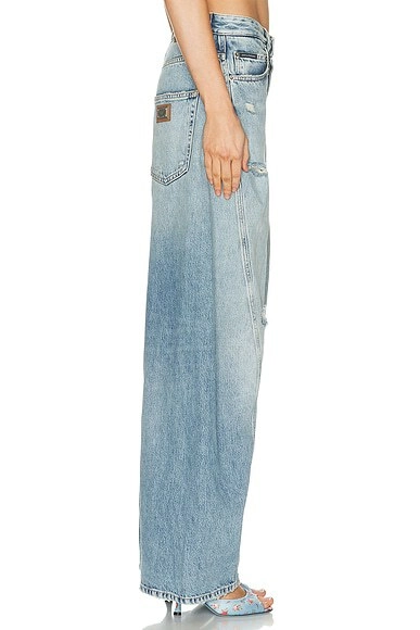 Dolce & Gabbana Wide Leg Jeans