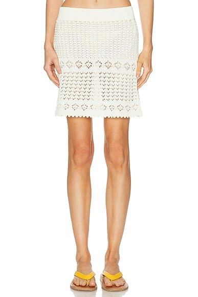 ERES Angela Mini Skirt - Ecru