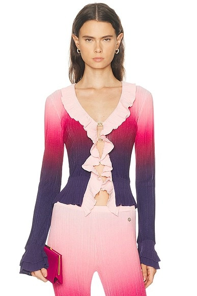 Casablanca Ruffle Top