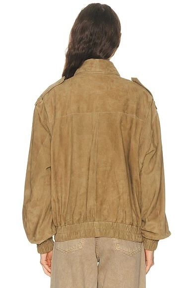 ARMA Halti Lamb Suede Jacket - Olive