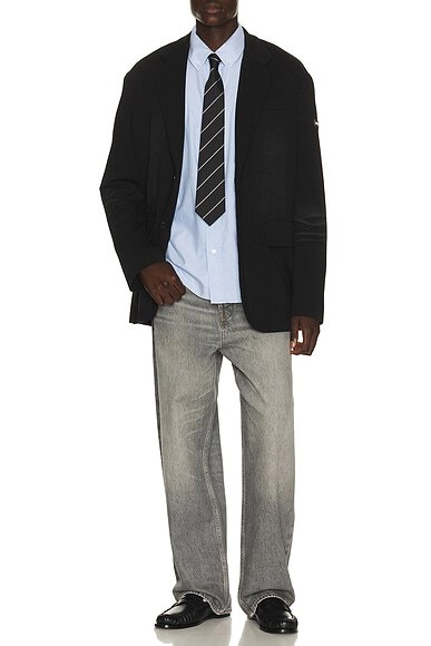 We11Done Washed Jersey Blazer