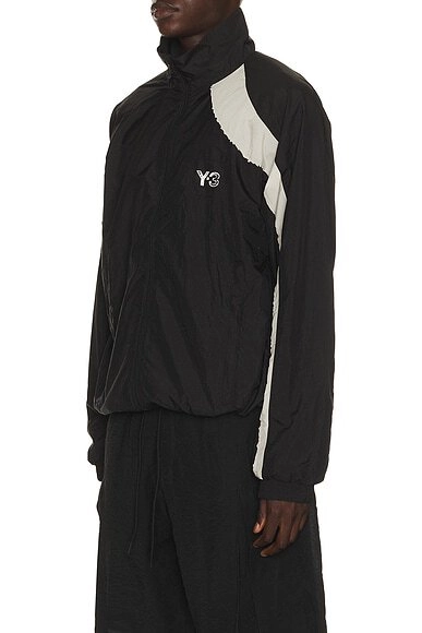 Y3 3-stripes Ripstop Track Jacket - Black