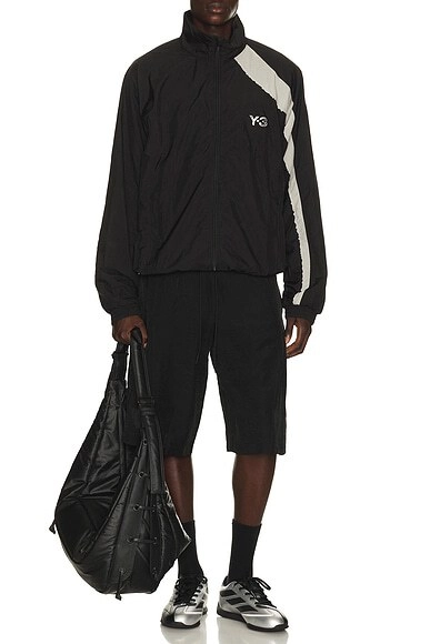 Y3 3-stripes Ripstop Track Jacket - Black