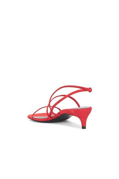 Khaite Loop Kitten Heel Sandal