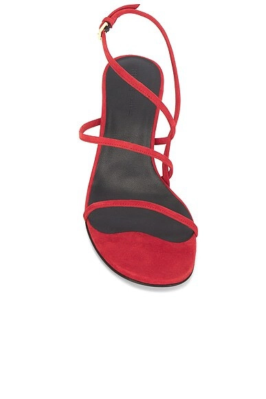 Khaite Loop Kitten Heel Sandal