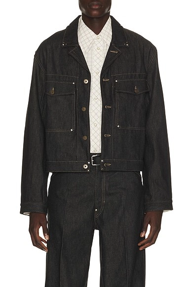 LEMAIRE Trucker Jacket With Studs