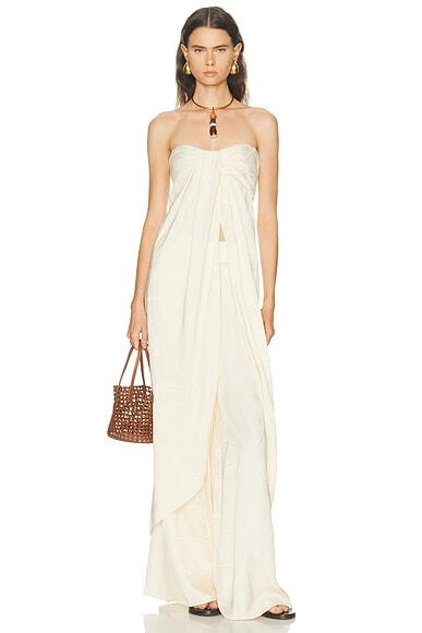 Johanna Ortiz Graceful Top - Ecru