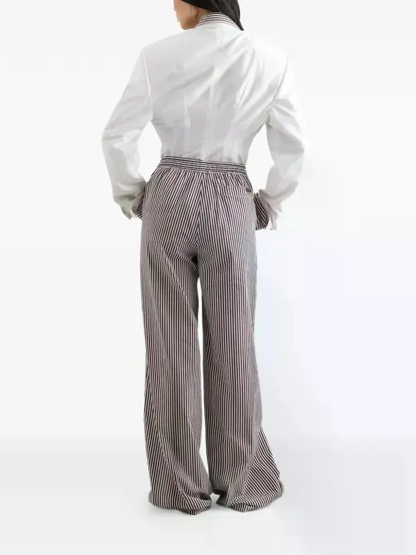 Dolce & Gabbana Striped Poplin Trousers