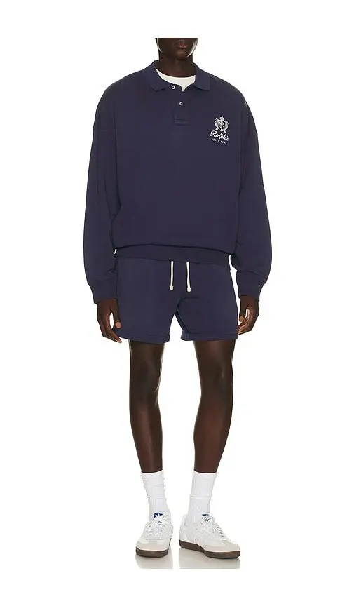 Polo Ralph Lauren Island Fleece Knit Pull On Short - Blue