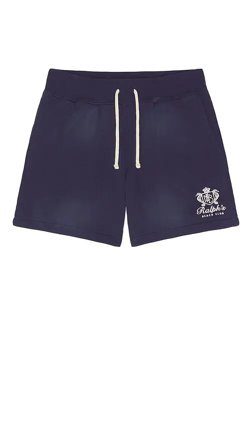 Polo Ralph Lauren Island Fleece Knit Pull On Short - Blue
