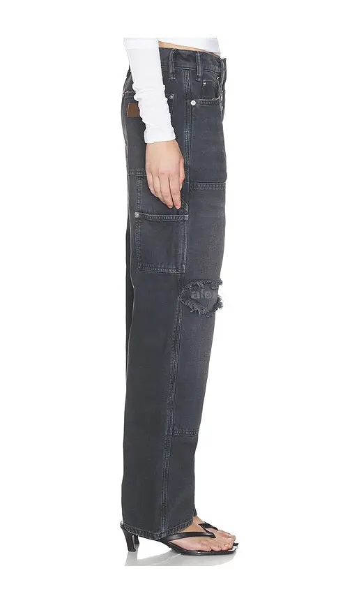 Alexander Wang Mid Rise Carpenter Jeans With Zip
