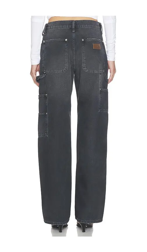 Alexander Wang Mid Rise Carpenter Jeans With Zip