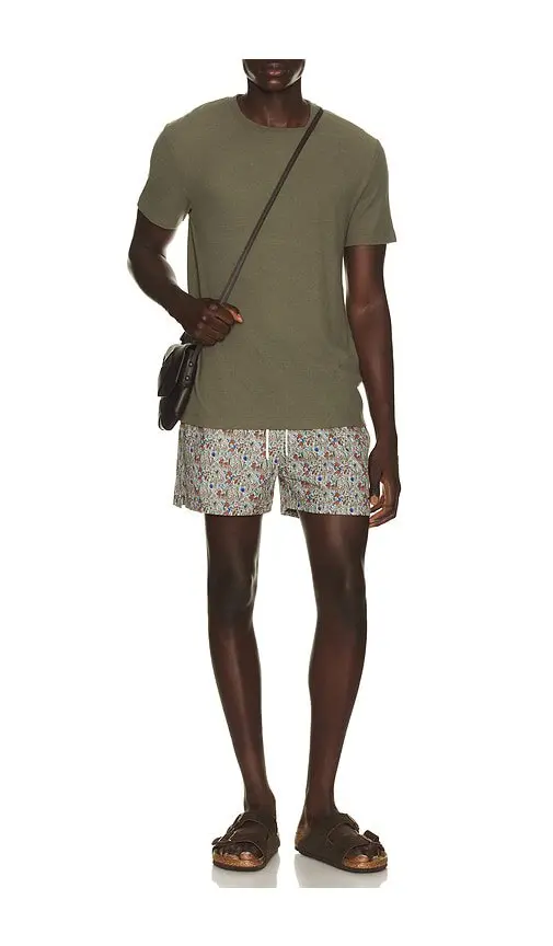 EDMMOND STUDIOS Wildlife Swim Shorts - Brown