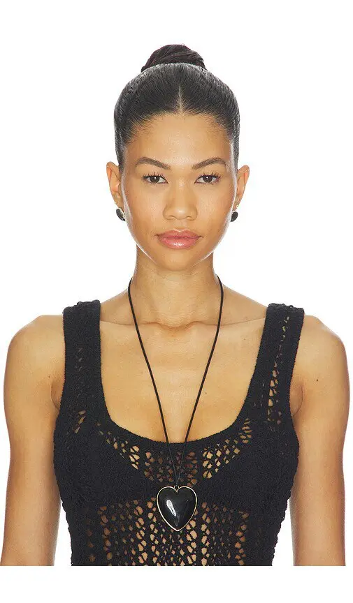 JENNIFER FISHER Heart Pendant Necklace