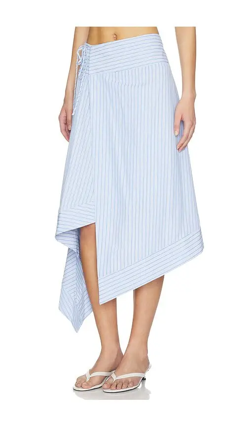 MORE TO COME Dylan Asymmetrical Wrap Skirt