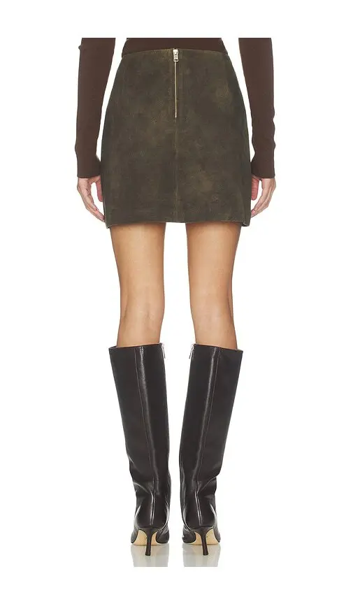 LAMARQUE Jorden Suede Mini Skirt