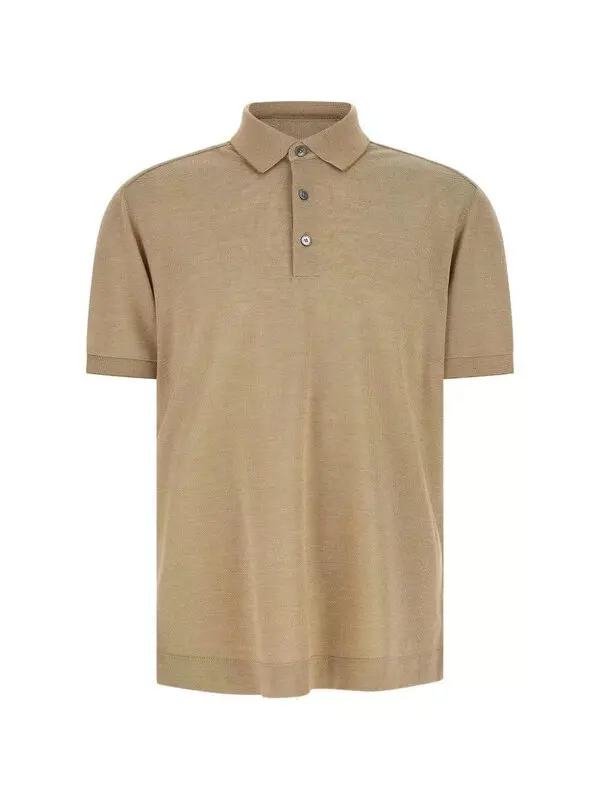 Zegna Piqué Short-sleeve Polo Shirt