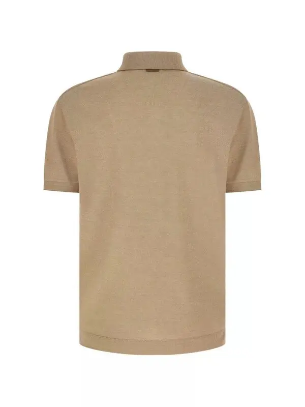 Zegna Piqué Short-sleeve Polo Shirt