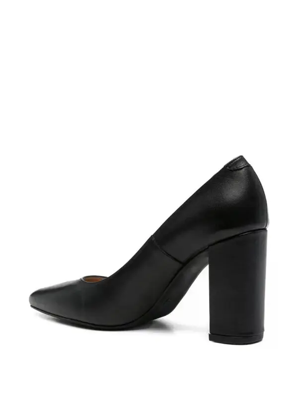 SERGIO MORETTI FIRENZE Pointed-toe Block Heel Pumps