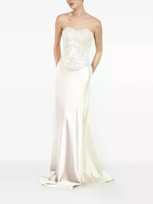 ALEXIA & ANTONIA Embellished Lace Corset