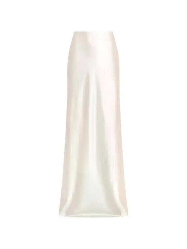 ALEXIA & ANTONIA Bias-cut Maxi Skirt