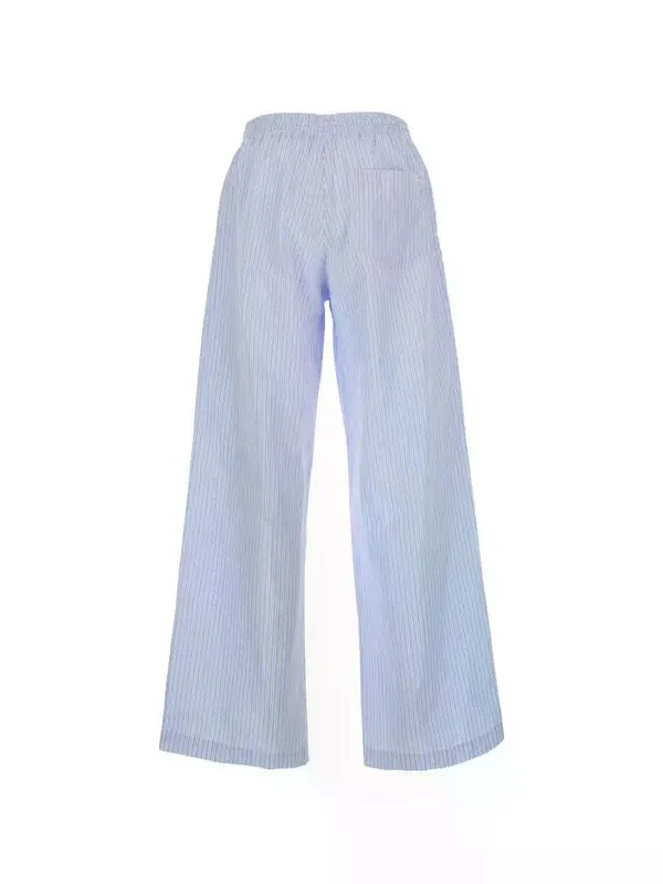 A.p.c. Striped Wide-leg Trousers