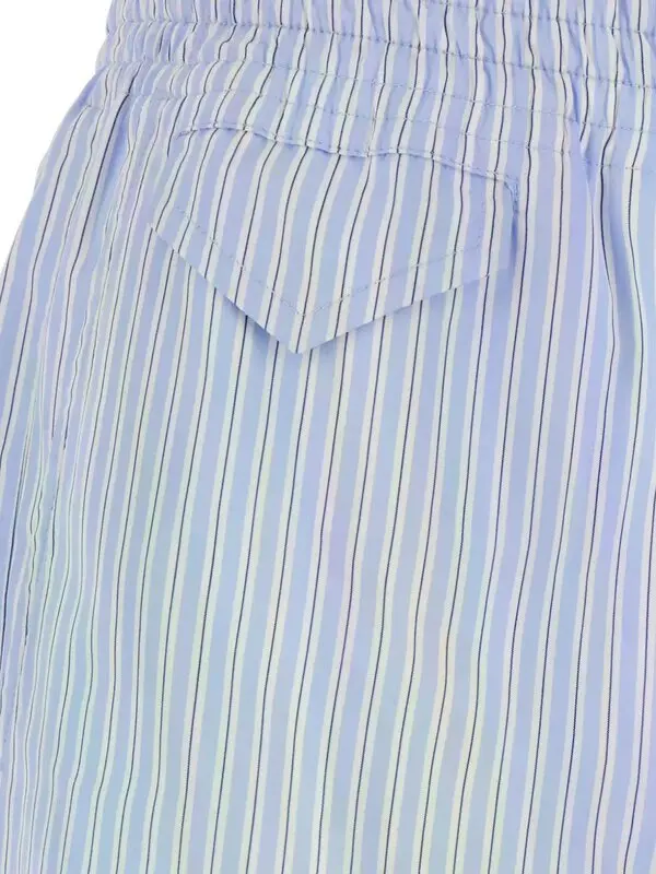A.p.c. Striped Wide-leg Trousers