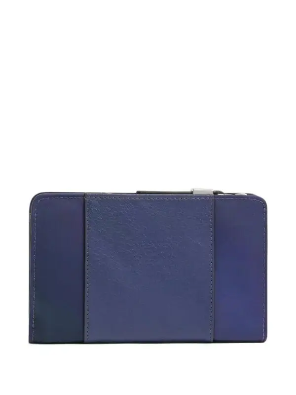 PIQUADRO Bifold Coin Wallet - Blue
