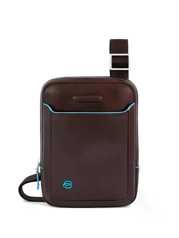 PIQUADRO Leather Laptop Bag - Brown