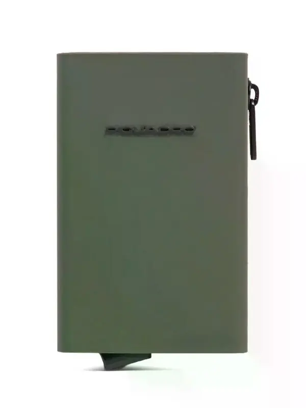 PIQUADRO Pop-up Zip Wallet - Green