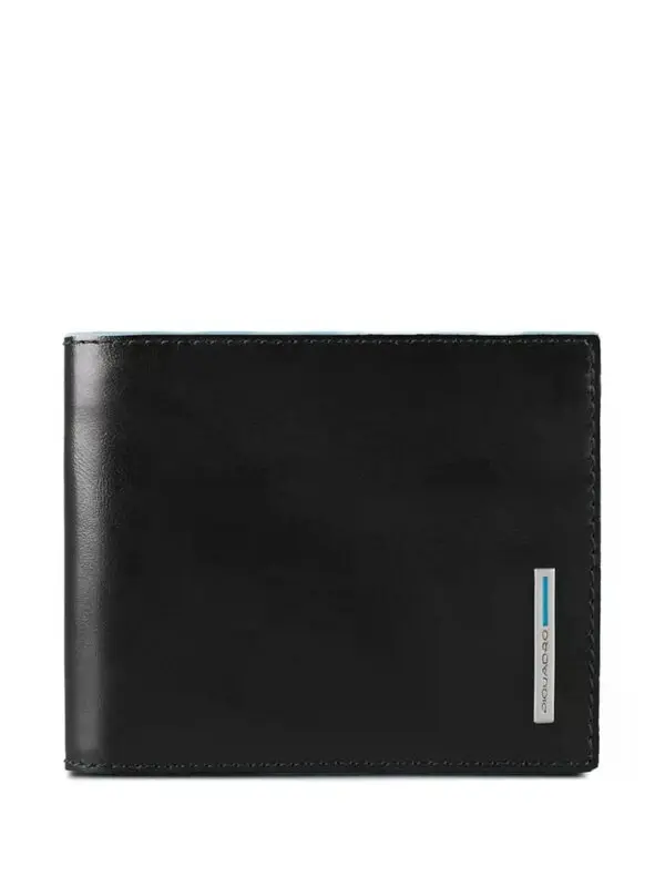 PIQUADRO Leather Wallet - Black