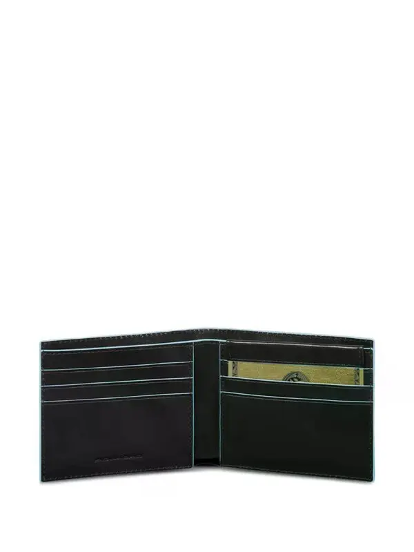 PIQUADRO Leather Wallet - Black