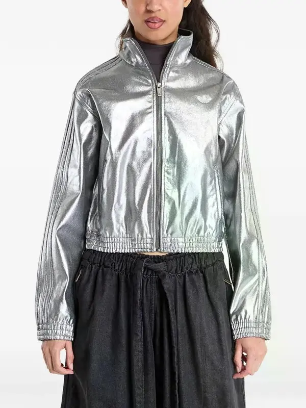 Adidas Firebird Track Top Metallic - Silver